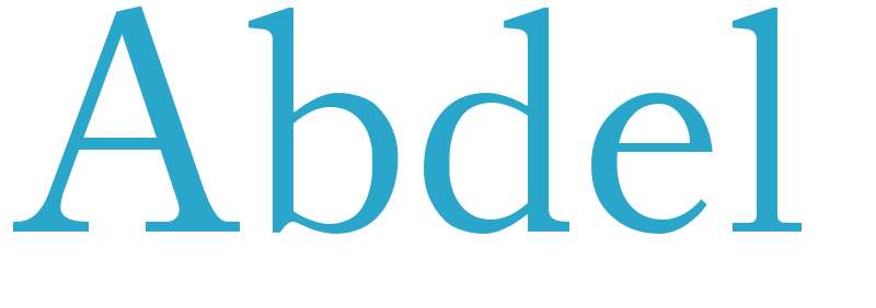 Abdel - Name for Boys - Meaning, Popularity and Origin