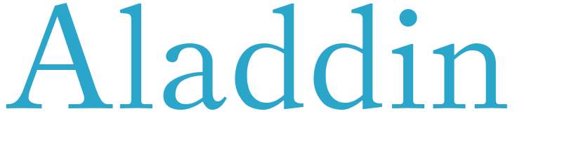 Aladdin - Name for Boys - Meaning, Popularity and Origin