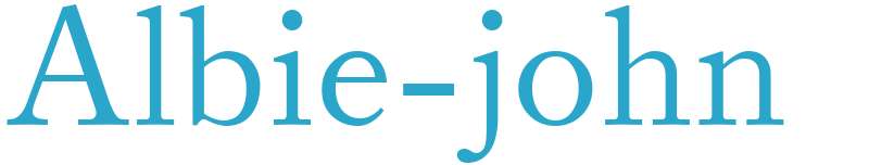 Albie-john - Name for Boys - Meaning, Popularity and Origin