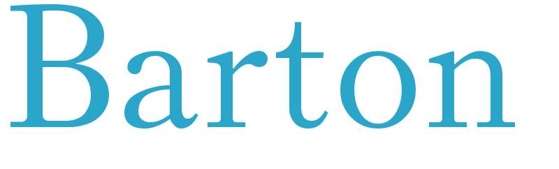 Barton - Name for Boys - Meaning, Popularity and Origin