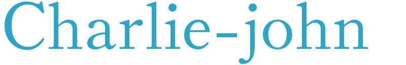 Charlie-john | Name for Boys | UK Baby Names