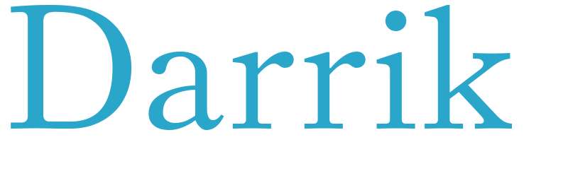 Darrik - Name for Boys - Meaning, Popularity and Origin