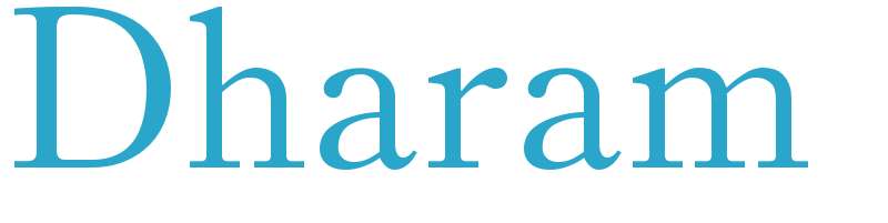 Dharam Name Logo