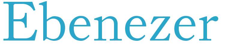 Ebenezer - Name for Boys - Meaning, Popularity and Origin
