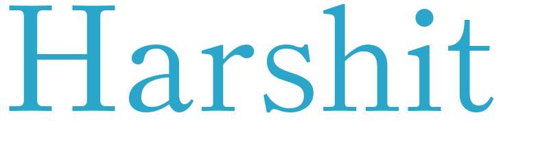 Harshit - Name for Boys - Meaning, Popularity and Origin