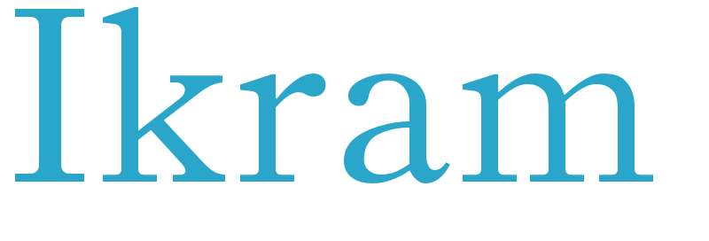 Ikram Name Logo Stylish Ikram Name DP Videos And Logo Showcase