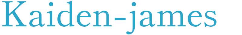 Kaiden-james - Name for Boys - Meaning, Popularity and Origin