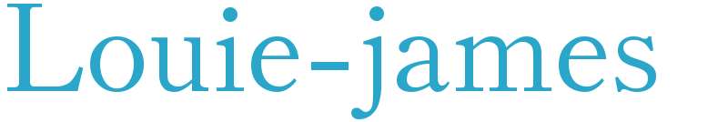 Louie-james - Name for Boys - Meaning, Popularity and Origin