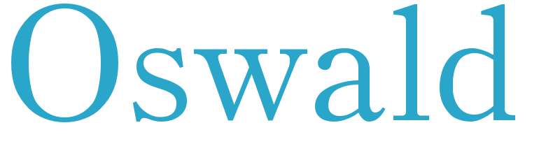 Oswald - Name for Boys - Meaning, Popularity and Origin