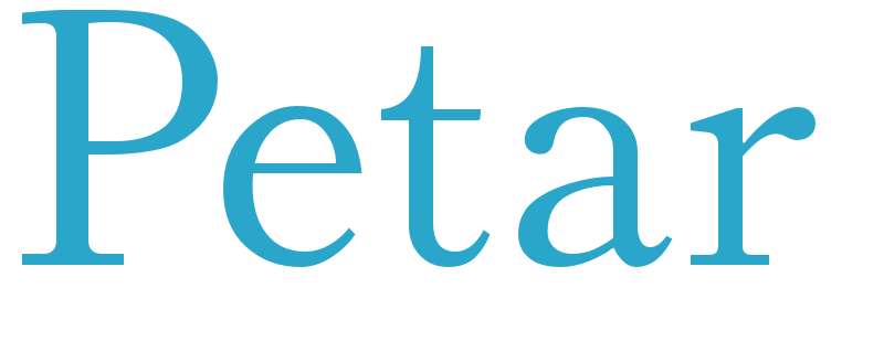 Petar - Name for Boys - Meaning, Popularity and Origin