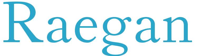 Raegan - Name for Boys - Meaning, Popularity and Origin