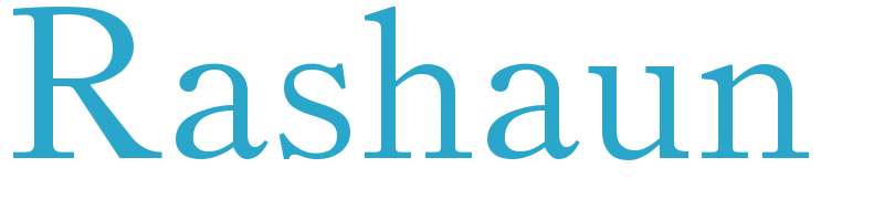 Rashaun - Name for Boys - Meaning, Popularity and Origin