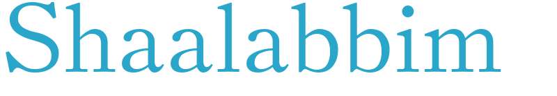 Shaalabbim - Name for Boys - Meaning, Popularity and Origin