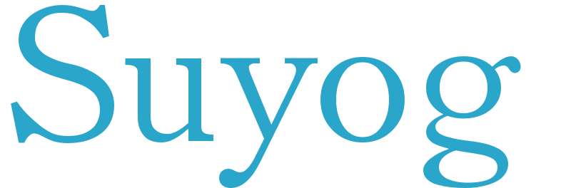 Suyog Name Logo