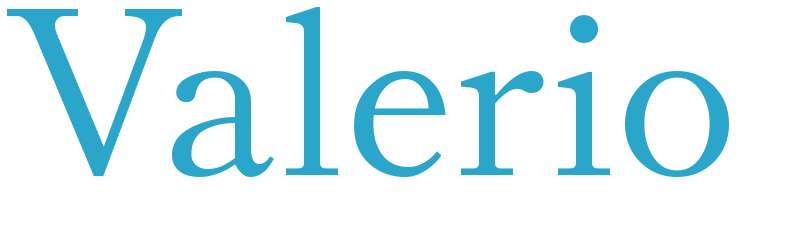 Valerio - Name for Boys - Meaning, Popularity and Origin