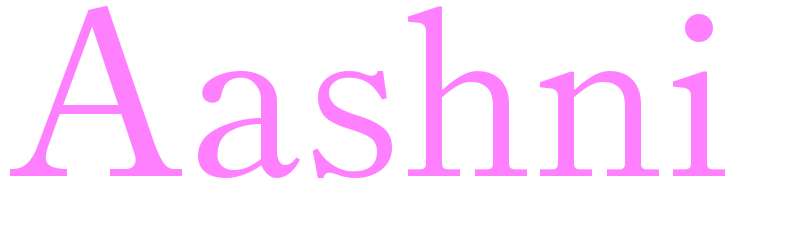 Ashni Logo