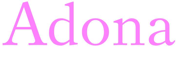 Adona - Name for Girls - Meaning, Popularity and Origin
