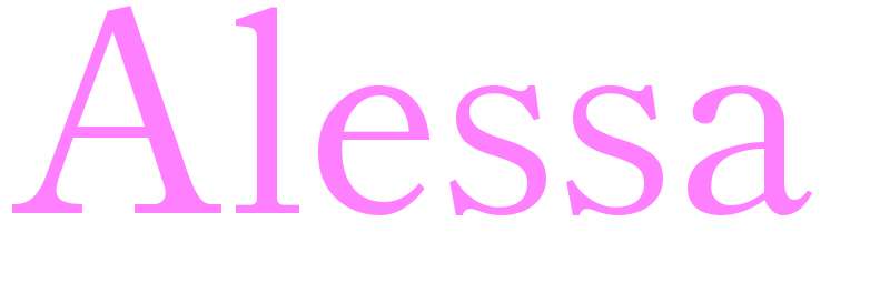 Alessa - Name for Girls - Meaning, Popularity and Origin