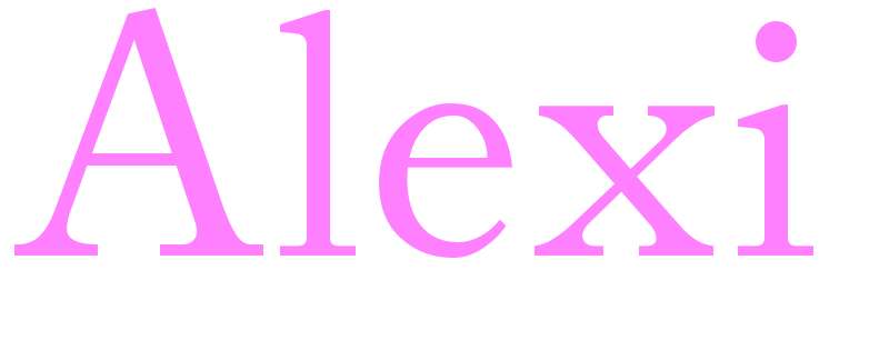 Alexi - Name for Girls - Meaning, Popularity and Origin
