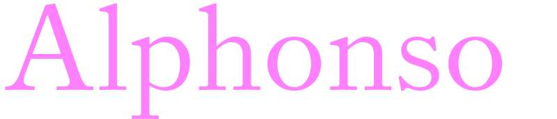 Alphonso - Name for Girls - Meaning, Popularity and Origin