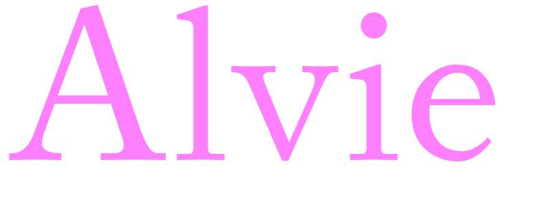 Alvie - Name for Girls - Meaning, Popularity and Origin
