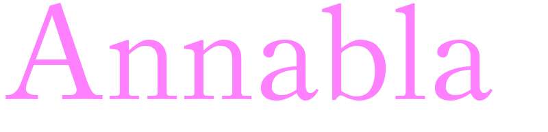 Annabla | Name for Girls | UK Baby Names
