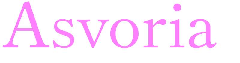 Asvoria - Name for Girls - Meaning, Popularity and Origin
