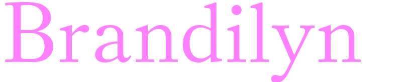 Brandilyn - Name for Girls - Meaning, Popularity and Origin