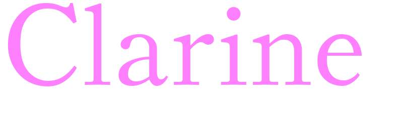 Clarine - Name for Girls - Meaning, Popularity and Origin
