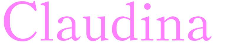 Claudina - Name for Girls - Meaning, Popularity and Origin