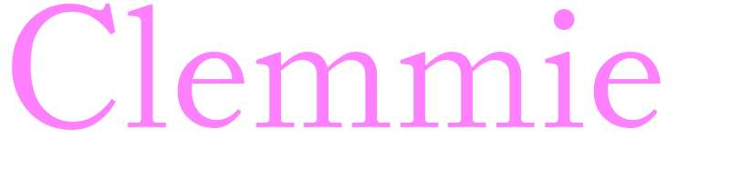 Clemmie - Name for Girls - Meaning, Popularity and Origin