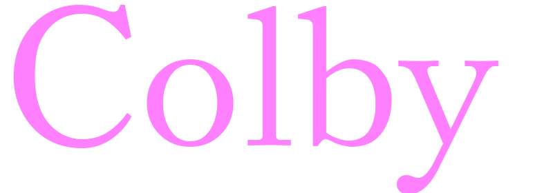 Colby - Name for Girls - Meaning, Popularity and Origin