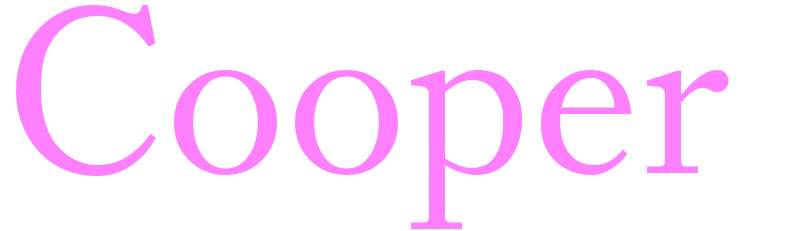 Cooper Name Origin