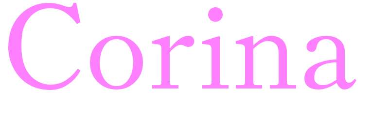 Corina - Name for Girls - Meaning, Popularity and Origin