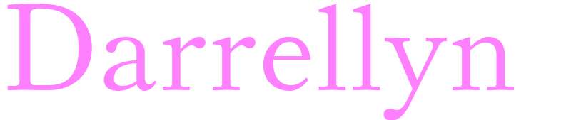 Darrellyn - Name for Girls - Meaning, Popularity and Origin