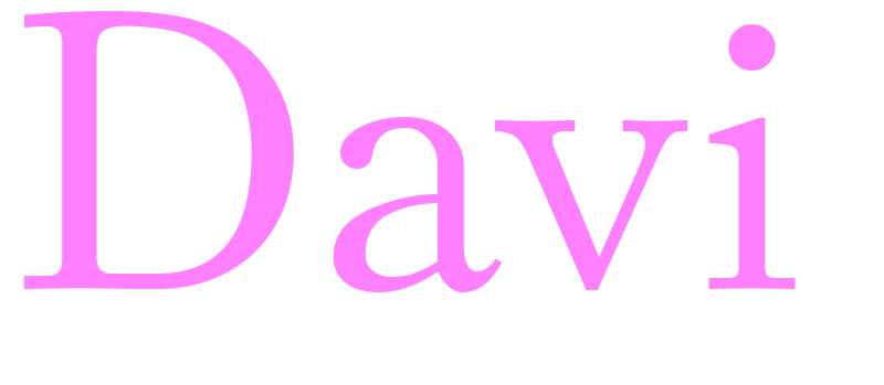 Davi - Name for Girls - Meaning, Popularity and Origin