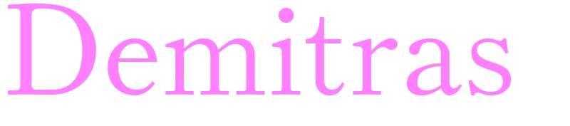 Demitras - Name for Girls - Meaning, Popularity and Origin