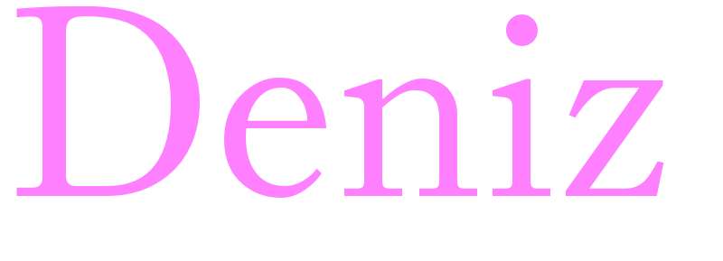 Deniz - Name for Girls - Meaning, Popularity and Origin