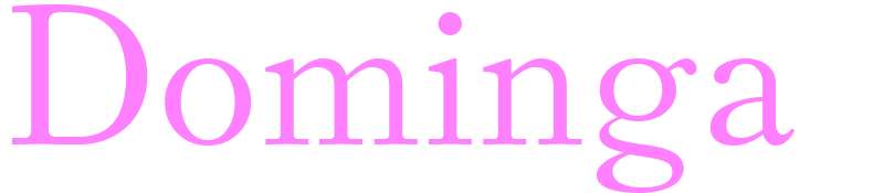 Dominga - Name for Girls - Meaning, Popularity and Origin
