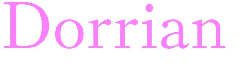 Dorrian - Name for Girls - Meaning, Popularity and Origin