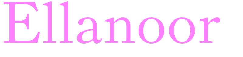 Ellanoor - Name for Girls - Meaning, Popularity and Origin