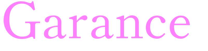 Garance - Name for Girls - Meaning, Popularity and Origin