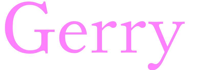 Gerry - Name for Girls - Meaning, Popularity and Origin
