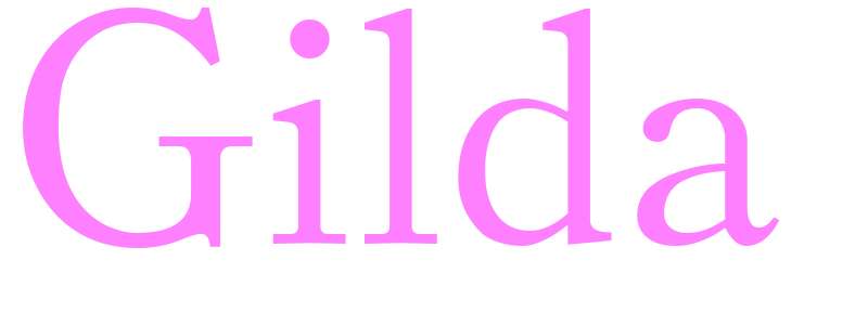 Gilda - Name for Girls - Meaning, Popularity and Origin