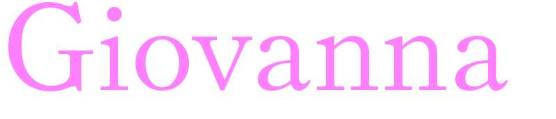 Giovanna - Name for Girls - Meaning, Popularity and Origin