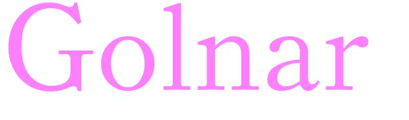 Golnar - Name for Girls - Meaning, Popularity and Origin