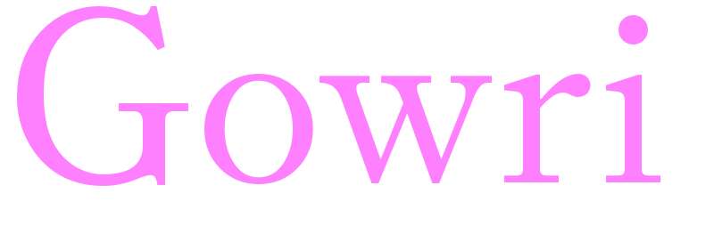 Gowri - Name for Girls - Meaning, Popularity and Origin