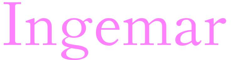 Ingemar - Name for Girls - Meaning, Popularity and Origin