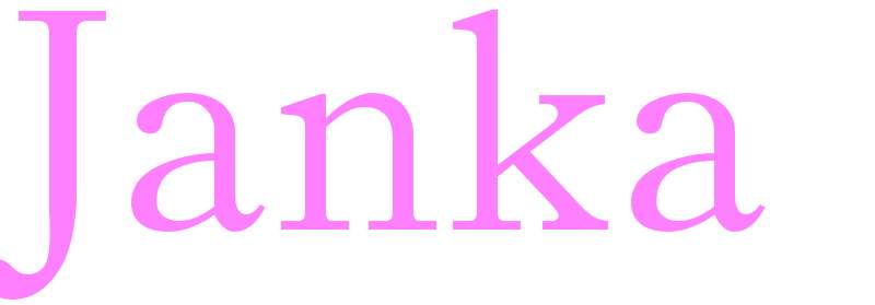 Janka - Name for Girls - Meaning, Popularity and Origin