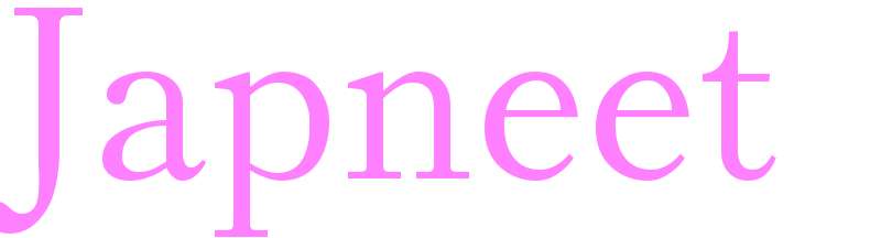 Japneet - Name for Girls - Meaning, Popularity and Origin
